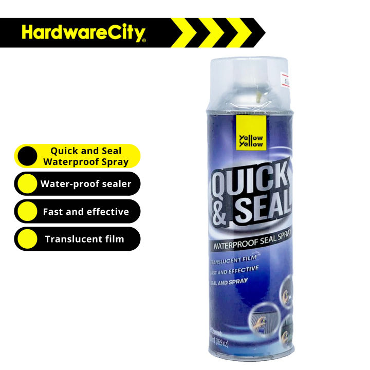 Yellowyellow Quick & Seal Waterproof Seal Spray - Translucent | Lazada ...