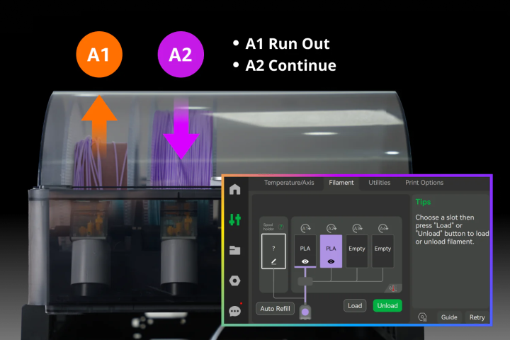 Bambu Lab AMS - Automatic Material System Bambulab 3D Printer | Lazada PH