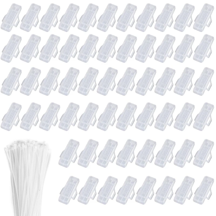Strong Plastic Line Identification Markers with Visible Window set ...