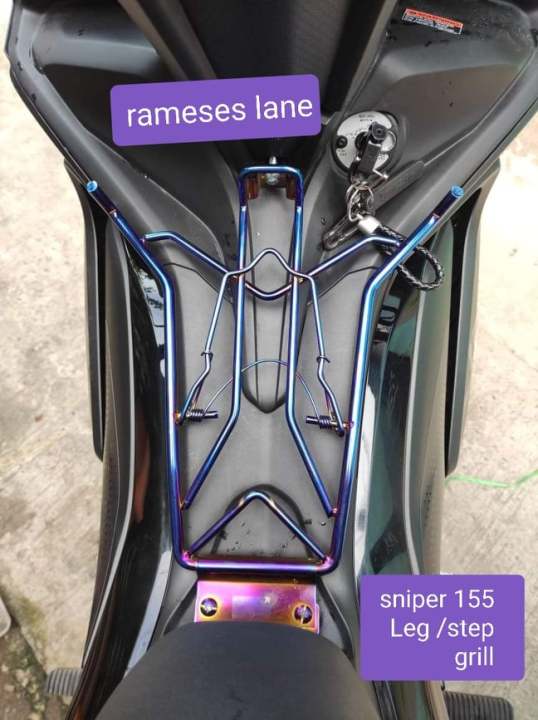 Step Grille Stainless Steel for Yamaha Sniper155vva | Lazada PH
