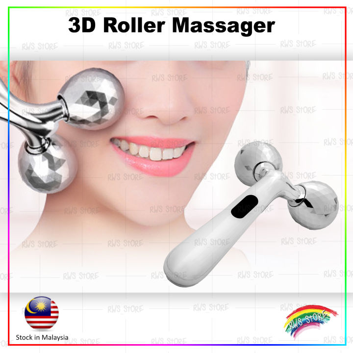 3D Roller Massager 3D滚轮按摩仪 Alat Urut Roller 3D | Lazada