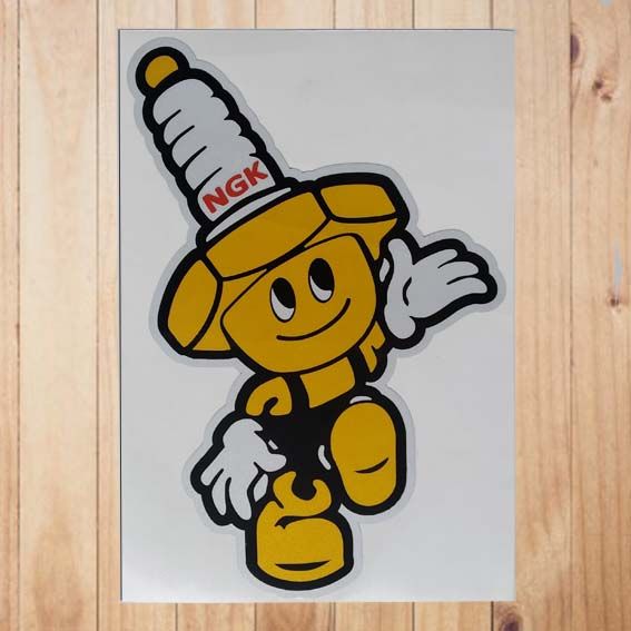 Stiker NGK Spark Character | Lazada Indonesia