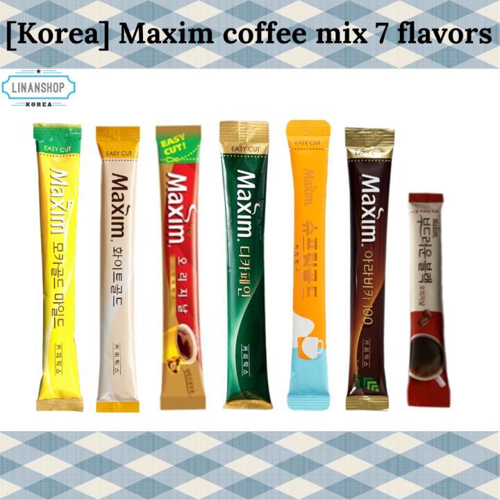 Maxim 10 STICKS instant coffee Original / MOCHA GOLD / WHITE GOLD ...