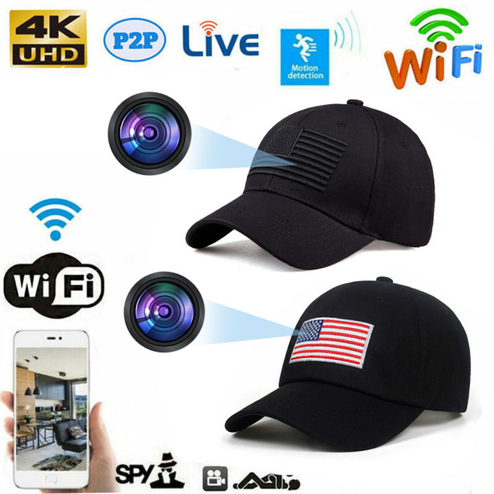 P2P Wi-Fi กล้องสอดแนมความละเอียด Full HD 1080P ฝาวิดีโอมินิกล้องซ่อนแบบ ...