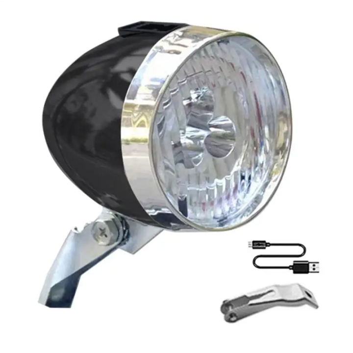 Bikes Front Light 3 Led Bulbs Front Lighting Riding Equipment ...