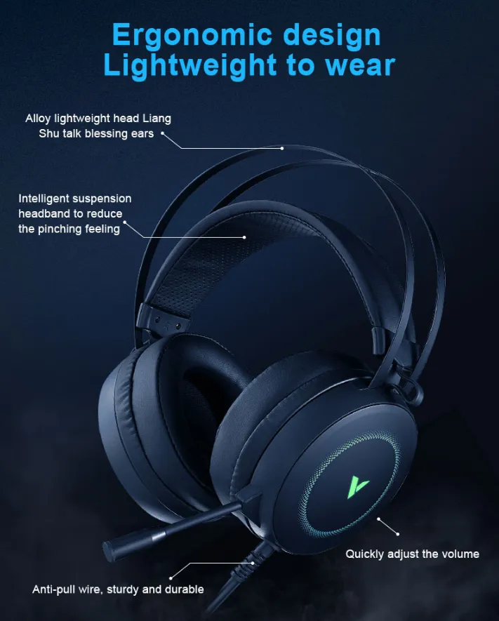 ph&co | PC Depot. RAPOO VH160 7.1 VIRTUAL SURROUND USB WIRED GAMING HEADSET BLACK