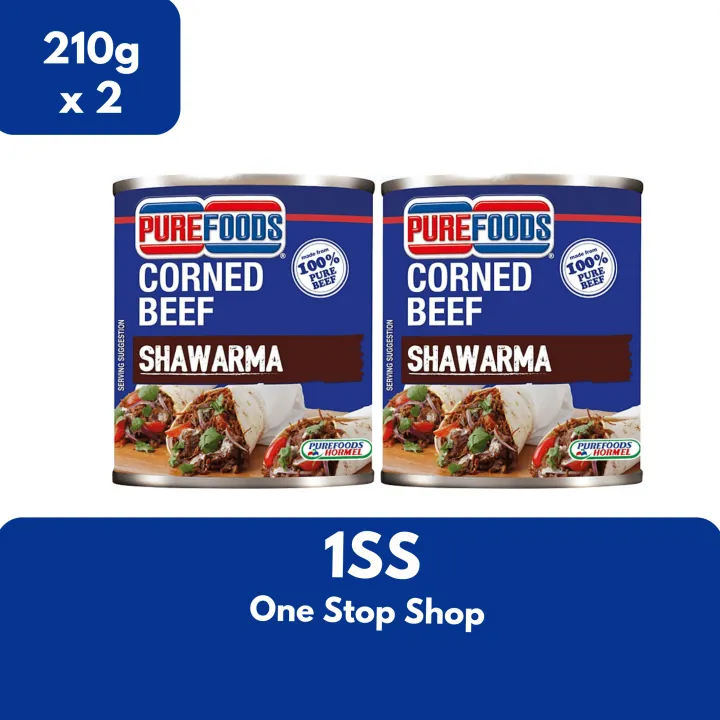 Purefoods Corned Beef Shawarma, 210g set of 2 | Lazada PH