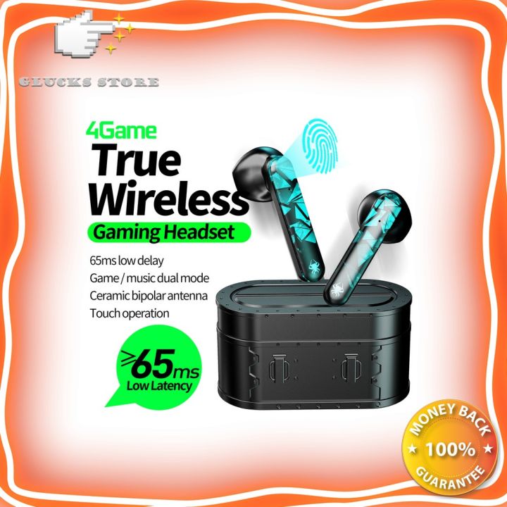 PLEXTONE 4Game TWS Gaming Earphone Bluetooth 5.1 Touch Headset Music ...
