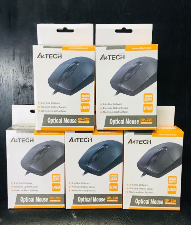 A4Tech OP-720 Wired USB Mouse | Lazada PH