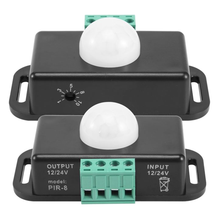 Motion Sensor Switch, 12V 24V PIR Sensor LED Switch Controller for ...