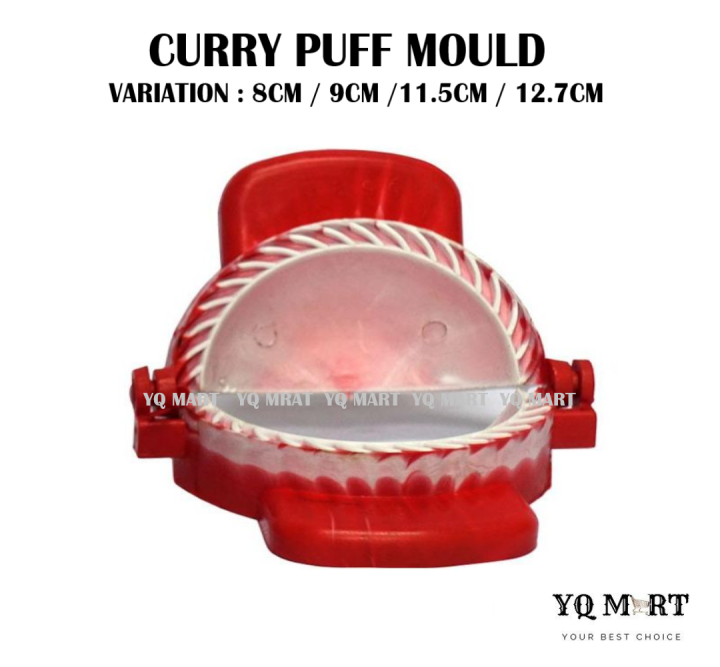8CM/ 9CM/ 11.5CM/12.7CM CURRY PUFF MOULD/ ACUAN KARIPAP/ DUMPLING MOULD ...