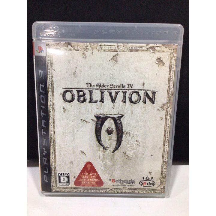 แผ่นแท้ [PS3] The Elder Scrolls IV: Oblivion (Japan) (ฺBLJM-60032 ...