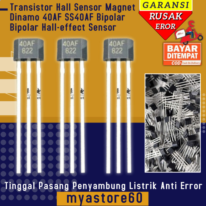 Transistor Hall Sensor Magnet Dinamo 40AF SS40AF Bipolar Bipolar Hall ...