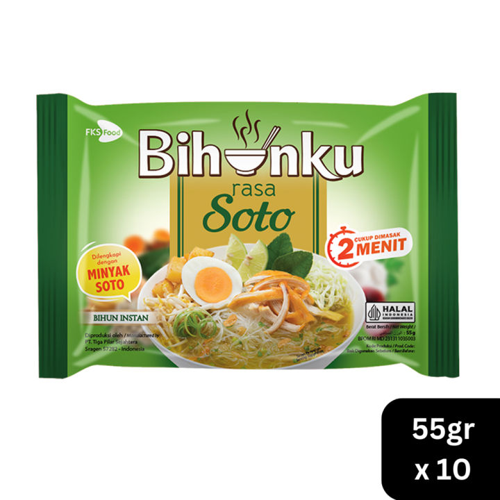 Bihunku Soto 55gr x10 | Lazada Indonesia