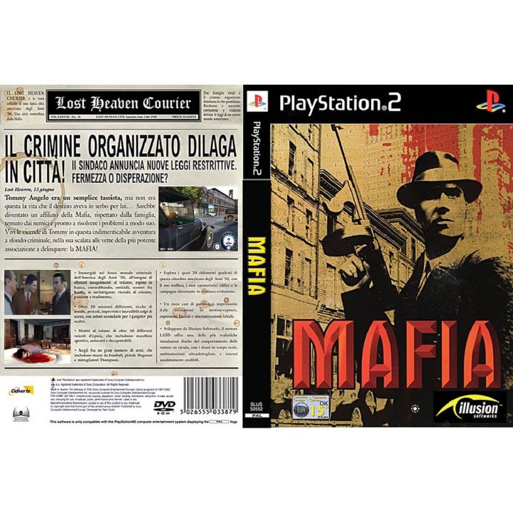 แผ่นเกมส์ PS2 Mafia คุณภาพ ส่งไว | Lazada.co.th