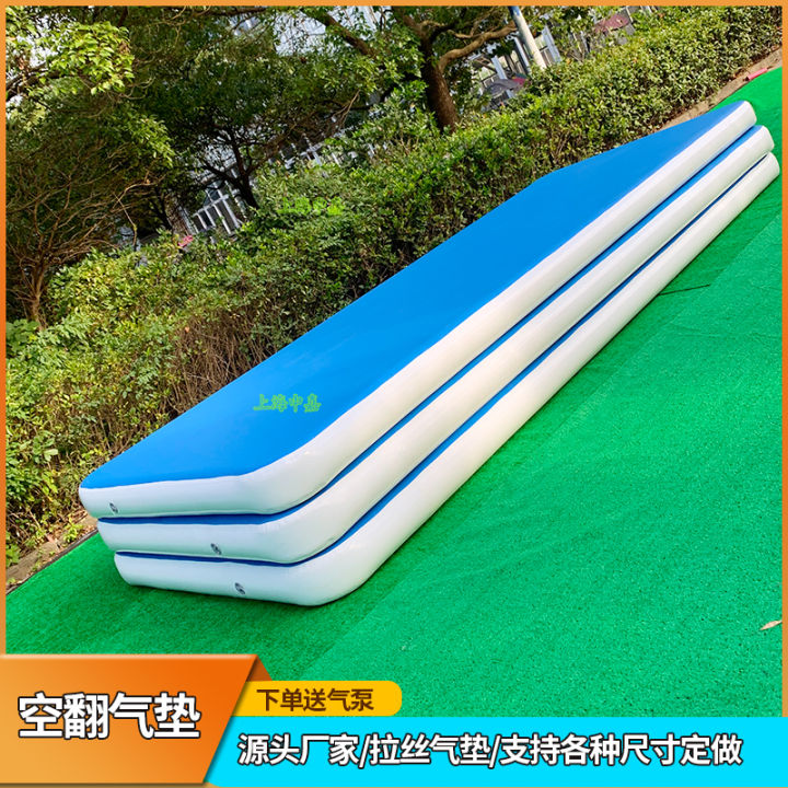 Thickened taekwondo backflip protection air cushion Wushu Dojo stunt ...