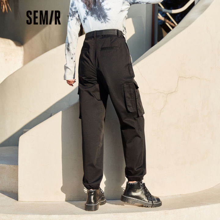 Semir Overalls ผู้หญิงอินเทรนด์หวานและเย็นกางเกงลำลอง2022ฤดูใบไม้ผลิและ ...