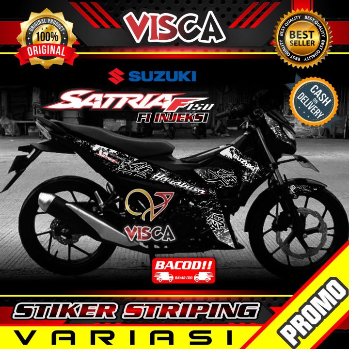 Stiker Striping Satria Fu Fi Injeksi Variasi Hayabusa | Lazada Indonesia