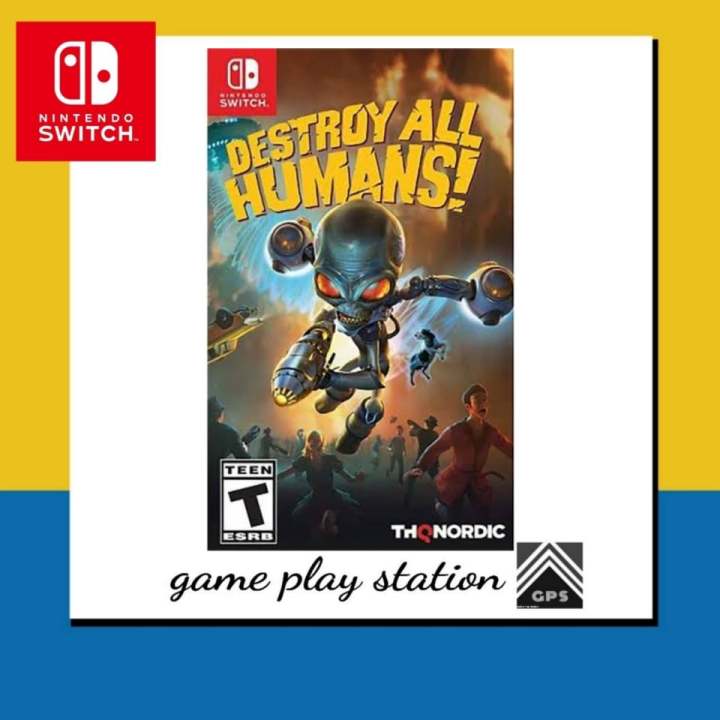 nintendo switch destroy all humans ( english zone 1 ) | Lazada.co.th