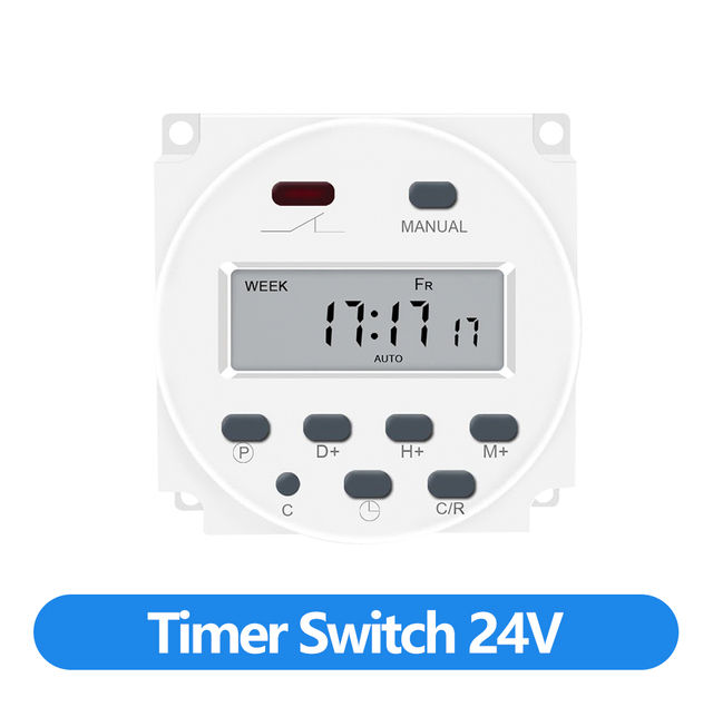 CN101A Digital Microcomputer 7Days Weekly Programmer Electronic Timer ...