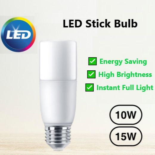 🔥 10W 15W 🔥 LED Stick Bulb LED Light Bulb LED Bulb Mentol LED E27 PLC (G24) Base Energy Saving ...