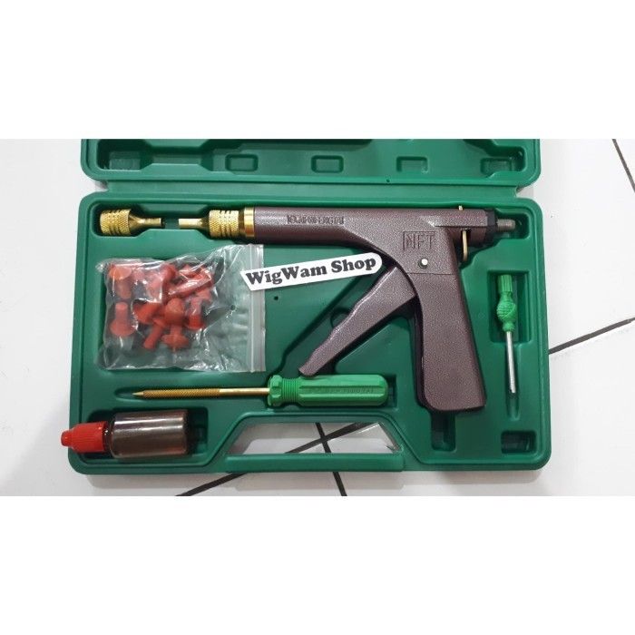 Vacuum Tyre Repair Gun - Alat Tambal Tubeless - Mushroom Plug Puncture ...