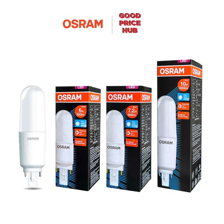 OSRAM LED Value Stick 6W / 7.2W / 10W G24D | Lazada Singapore