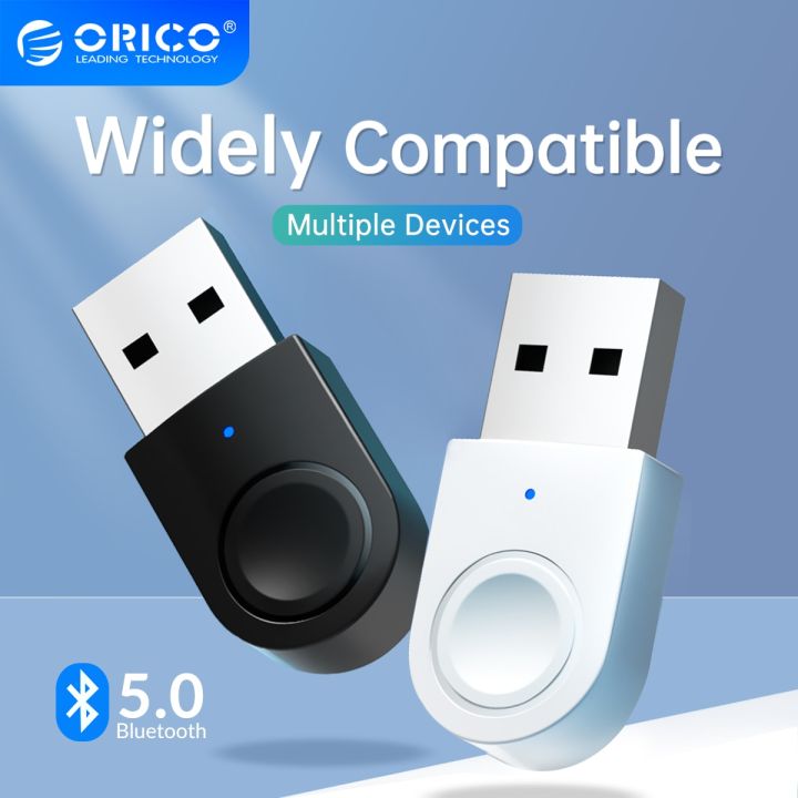 ORICO USB Bluetooth-Compatible Dongle 5.0 Adapter Music Audio Receiver ...
