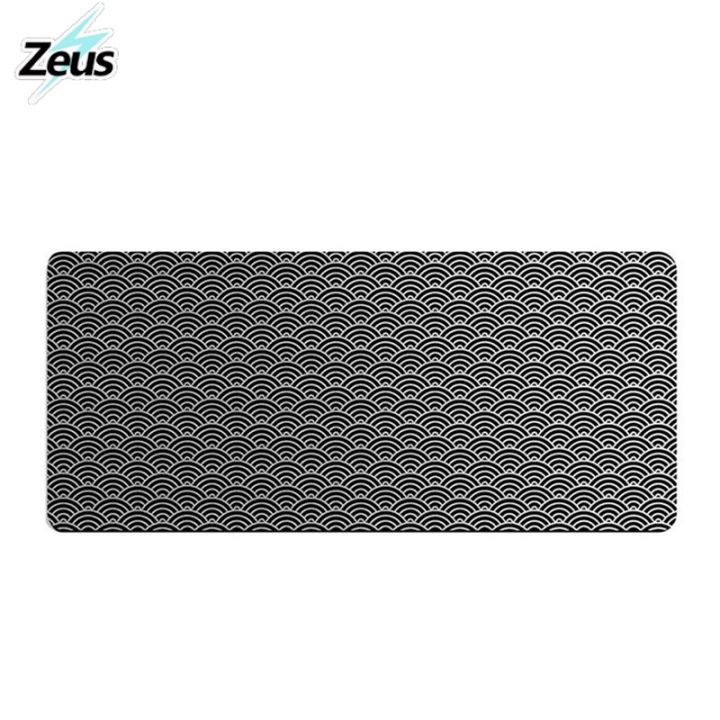 Zeus Plain Design Extended Mouse Mat / Mouse Pad For Gaming Office Mice ...