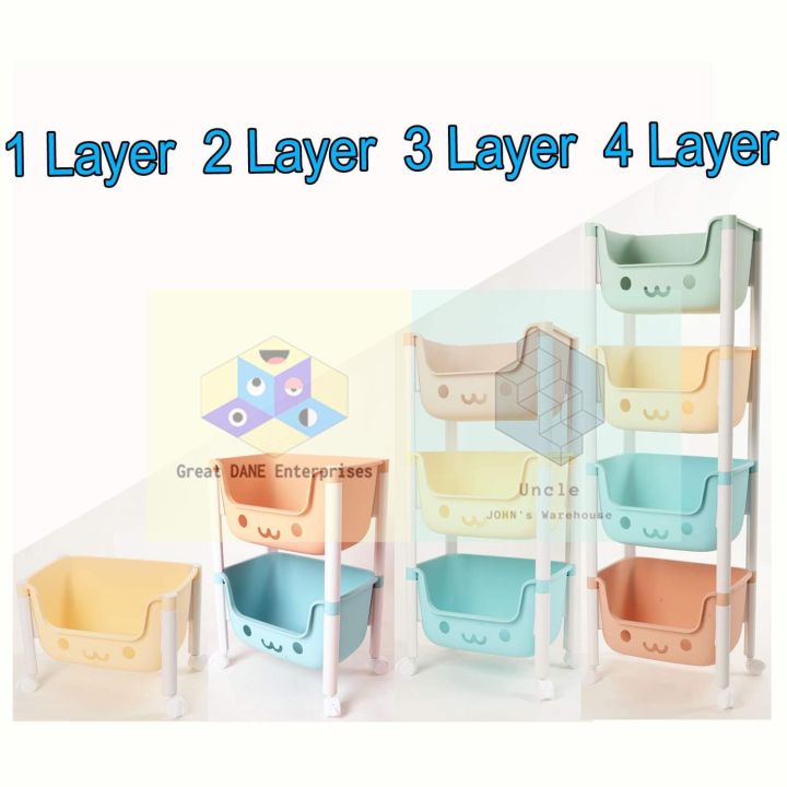 Kiddie Racks / Toy Organizer / Kids Toy Rack / Trolly | Lazada PH