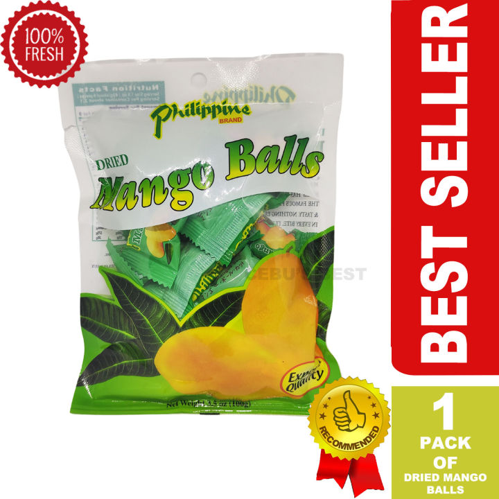 Mango Balls 1 pack 100 grams Cebu's Best Delicacies Pasalubong, Philippines grows the world’s ...