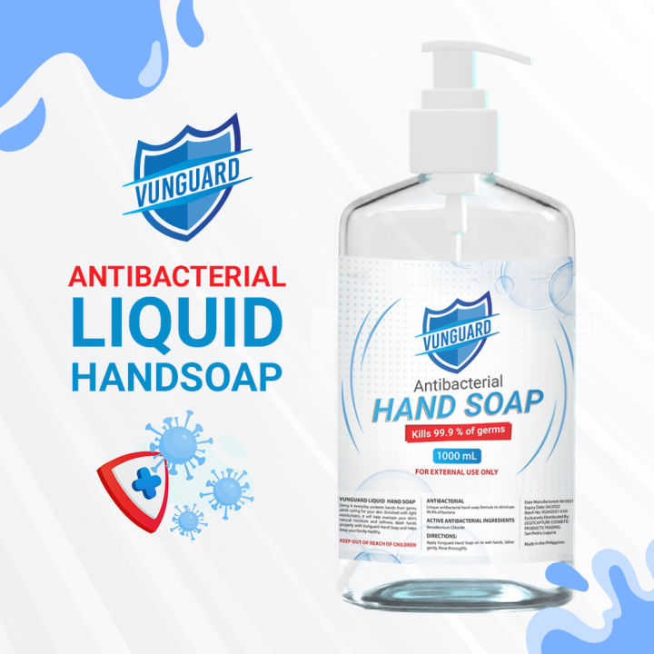 ANTIBACTERIAL LIQUID HAND SOAP - 1000mL Pump | Lazada PH