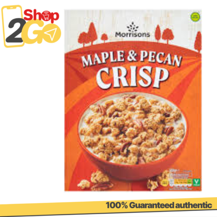 Morrisons Maple & Pecan Crisp Clusters 500g | Lazada PH