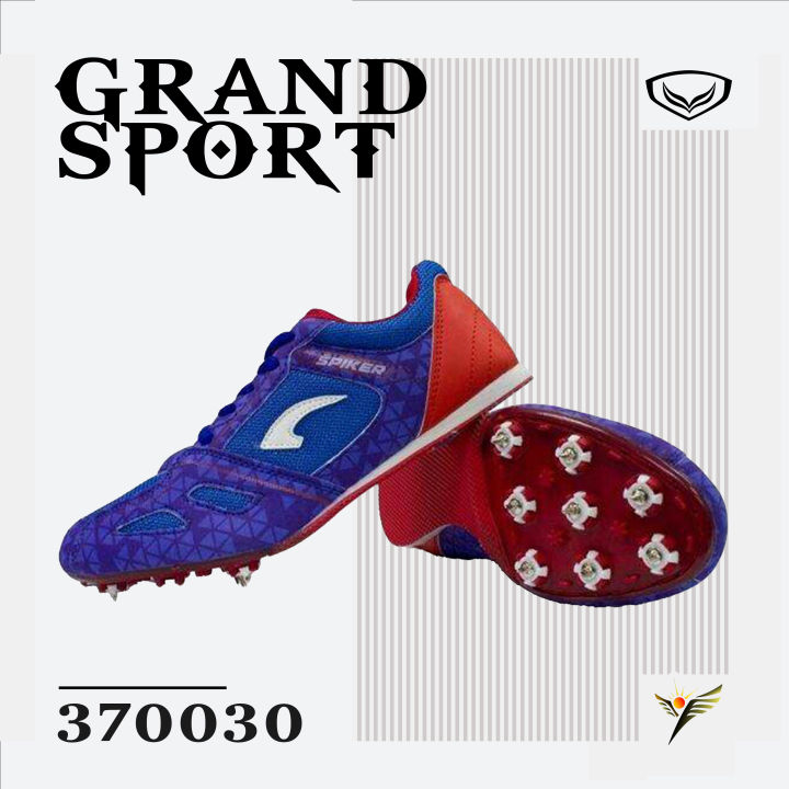 รองเท้าวิ่งตะปู รองเท้าวิ่ง GRAND SPORT แกรนด์สปอร์ต รุ่น 370030 SPIKER ...