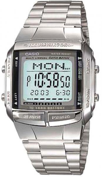 Casio Vintage DB360 Silver Databank Digital Unisex Watch DB-360-1A ...