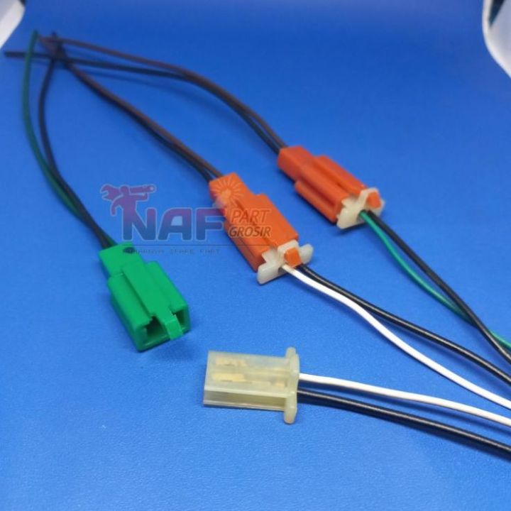 SOCKET SOKET SAMBUNG KABEL PIN 2 MINI UNIVERSAL MOTOR MOBIL ORIGINAL ...
