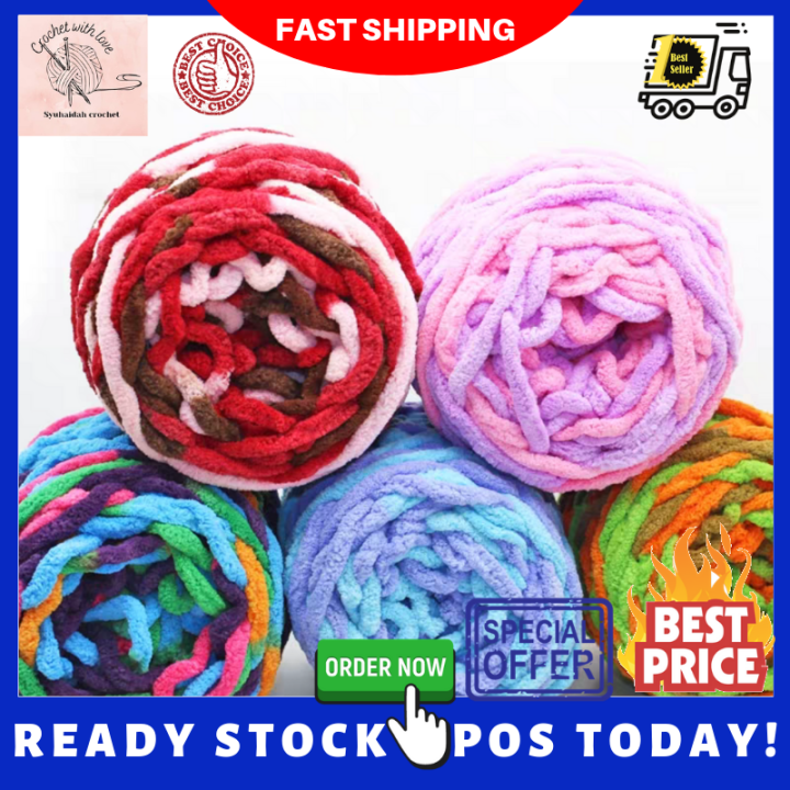 Yarn Icicle Thread Single-Strand Thick Wool Thread Stick Needle Thread ...