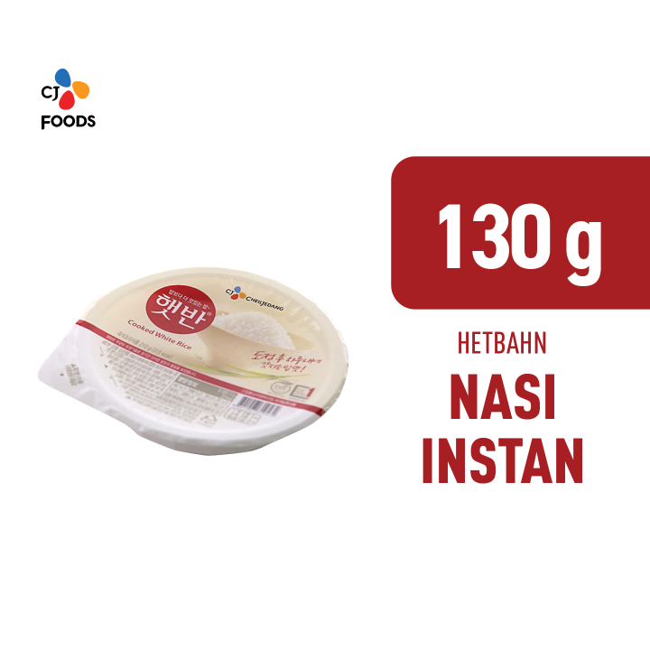 Hetbahn Nasi Instan 130 Gram | Lazada Indonesia