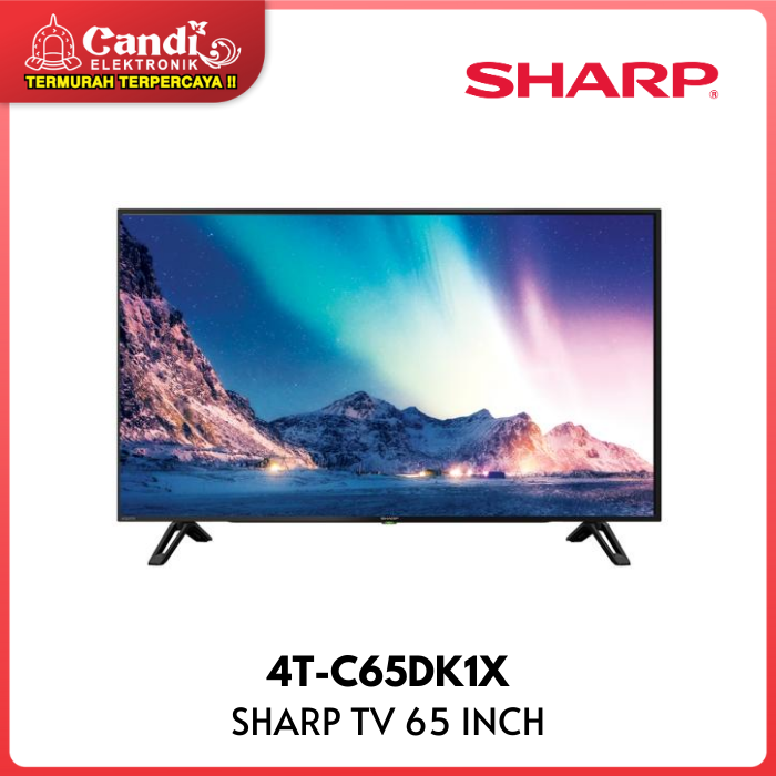 SHARP LED Android 4k Ultra HD Tv 65 Inch 4T-C65DK1X | Lazada Indonesia