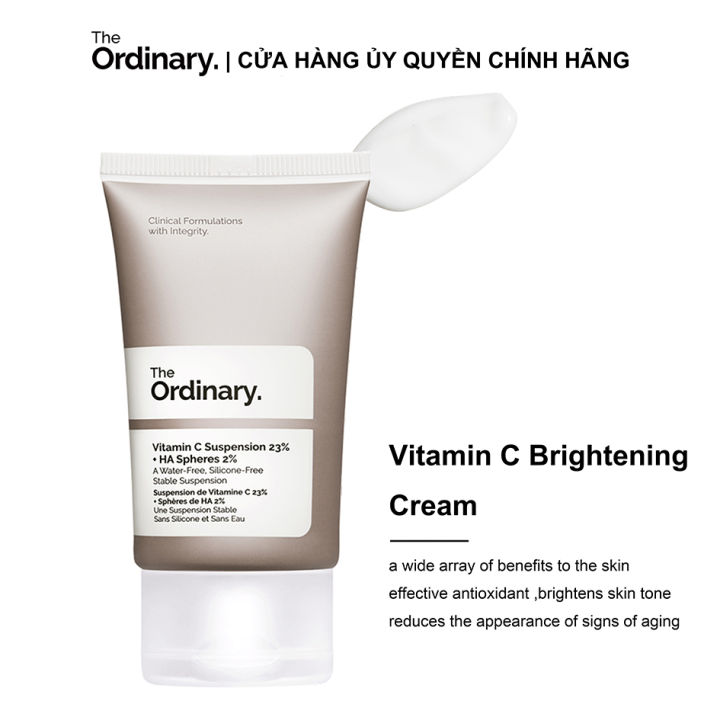 The Ordinary Serum Vitamin C Brightening Cream Vitamin C Suspension 23% ...