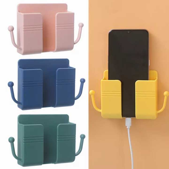 H2S Rak Hanger Tangan HP Dinding Holder Charger Tembok Tempat Handphone ...