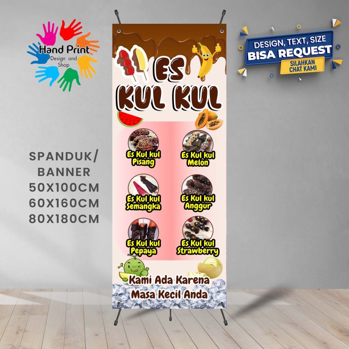 Spanduk Banner Es Kul Kul Krem C Gratis Memesan Desain | Lazada Indonesia