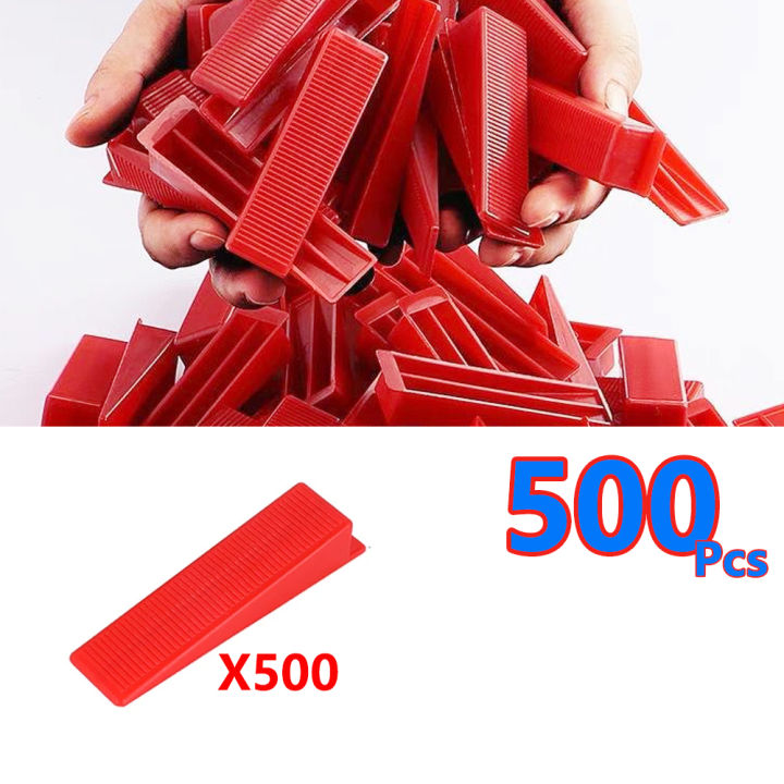 50-500 Reusable Ceramic Wedges Insert Tile Leveling System Clips ...