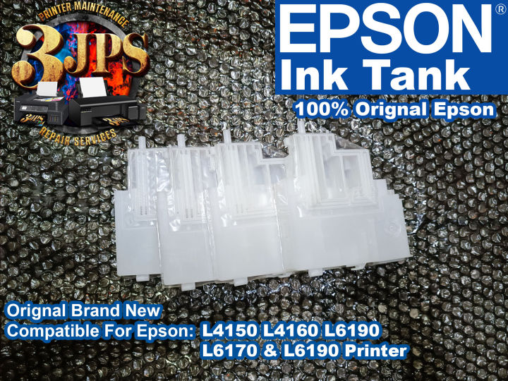 Original Epson Ink Tank Set For Epson L4150 L4160 L6170 & L6190 Printer ...