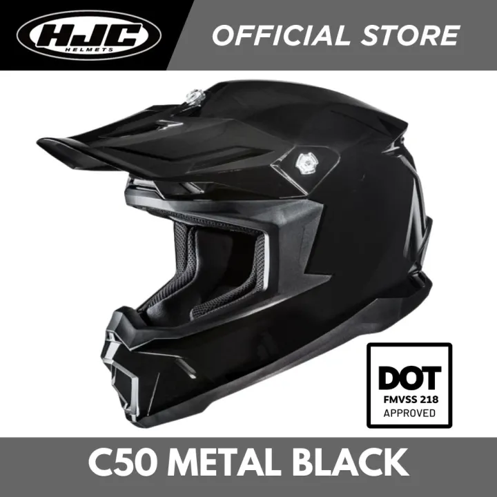HJC Helmets C50 Metal Black | Lazada PH