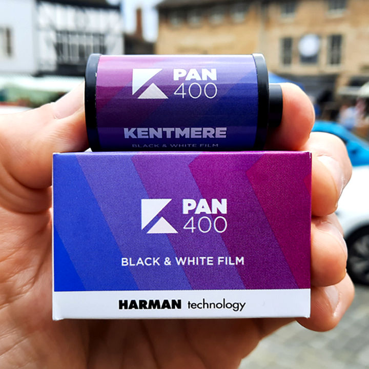 Harman PAN 400 100กล้องฟิล์มขาวดำลบ/กลับด้าน135ม้วนฟิล์ม B & W 35Mm ...