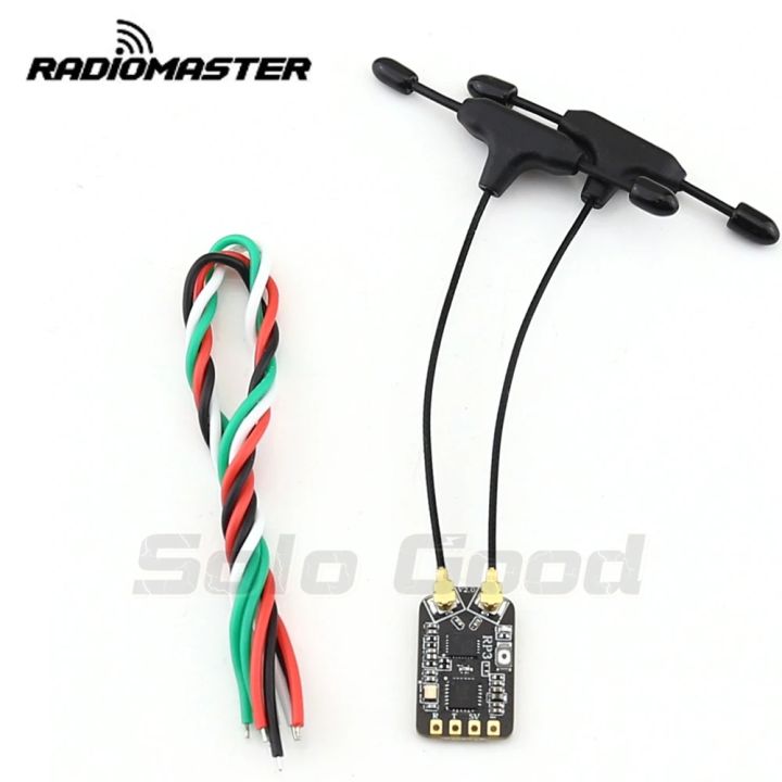 RadioMaster RP3หลากหลาย ExpressLRS ELRS 2.4กิกะเฮิร์ตซ์นาโนรับเสาอากาศ ...