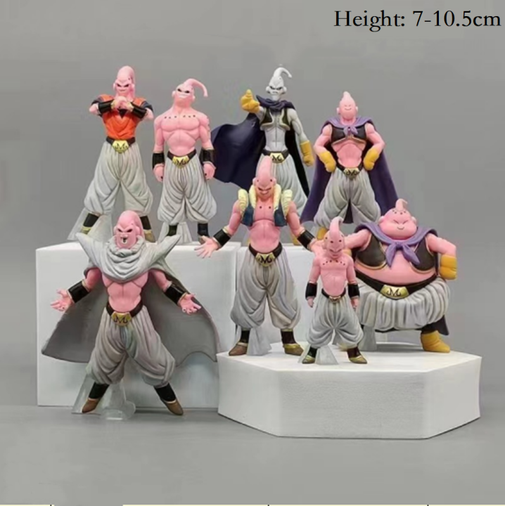 Dragon Ball Z DBZ Majin Boo Set of 8 Collectible Figure | Lazada PH
