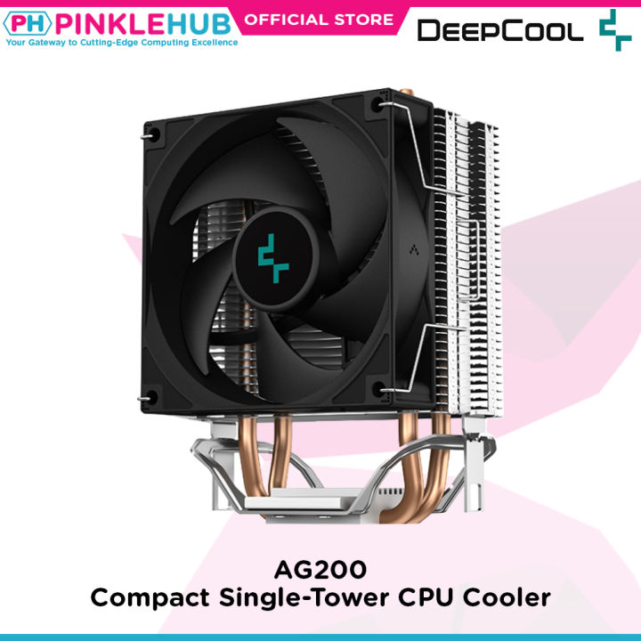 PinkleHub | DeepCool AG200 compact single-tower CPU cooler (R-AG200 ...