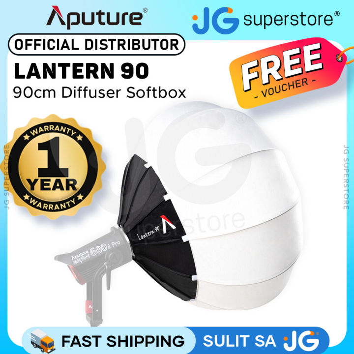 Aputure Lantern Softbox (90CM / 66CM) Bowens S Mount Foldable Quick ...